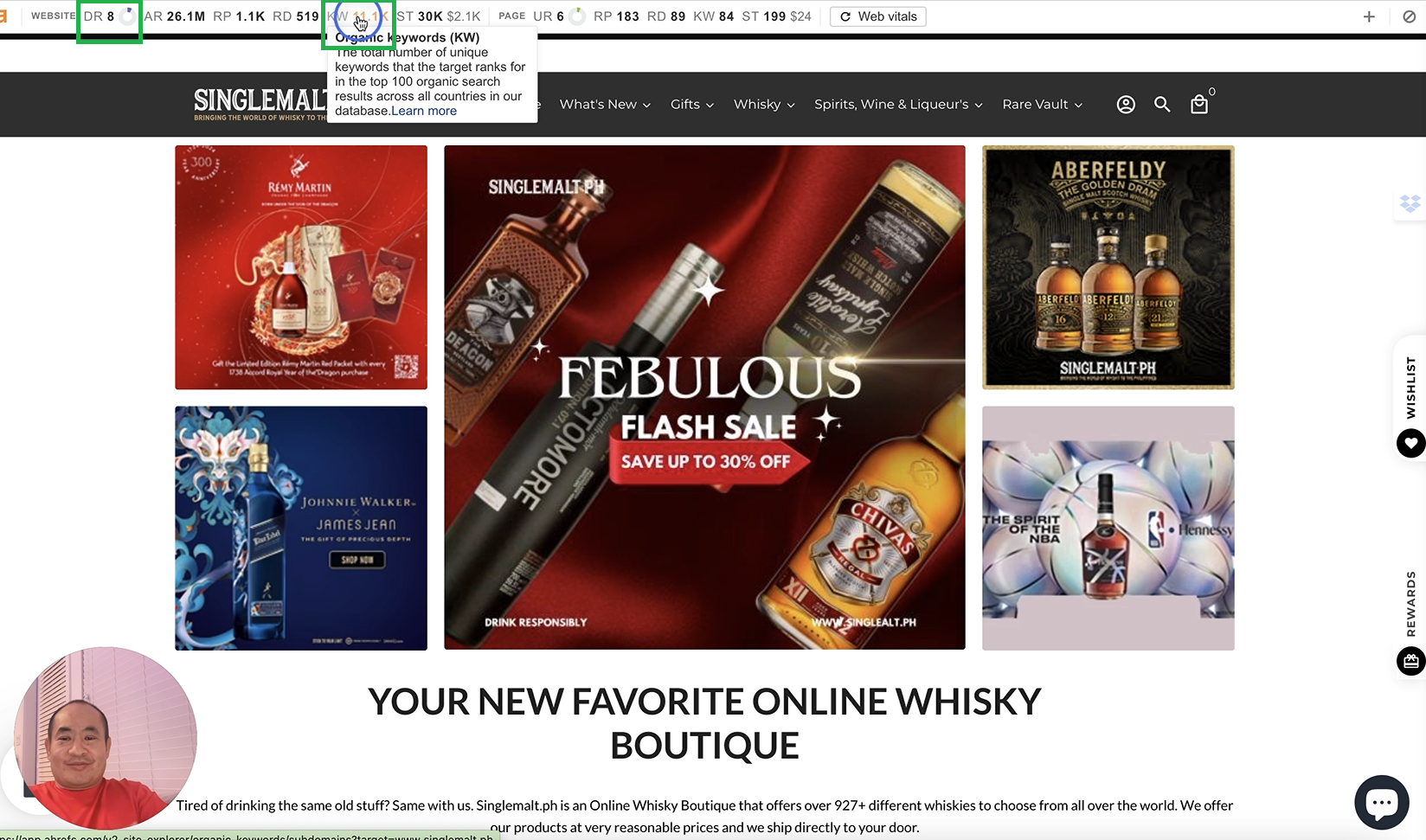 Refining Singlemalt.ph's SEO Strategy: A Closer Look | BlitzMetrics