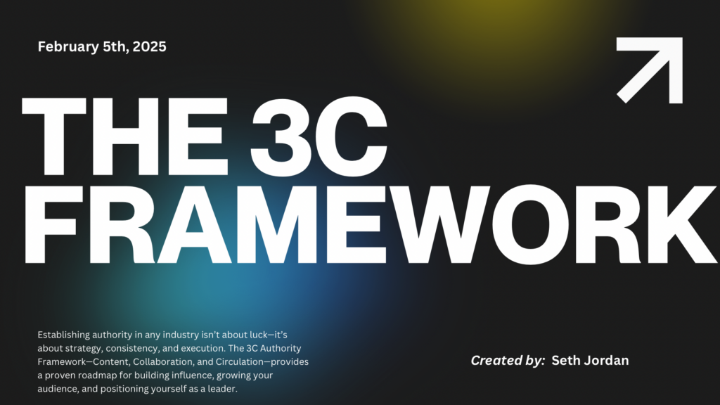 The 3C Authority Framework: How to Build Influence in Any Industry ...