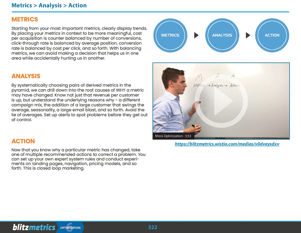 Metrics>Analysis>Action | BlitzMetrics