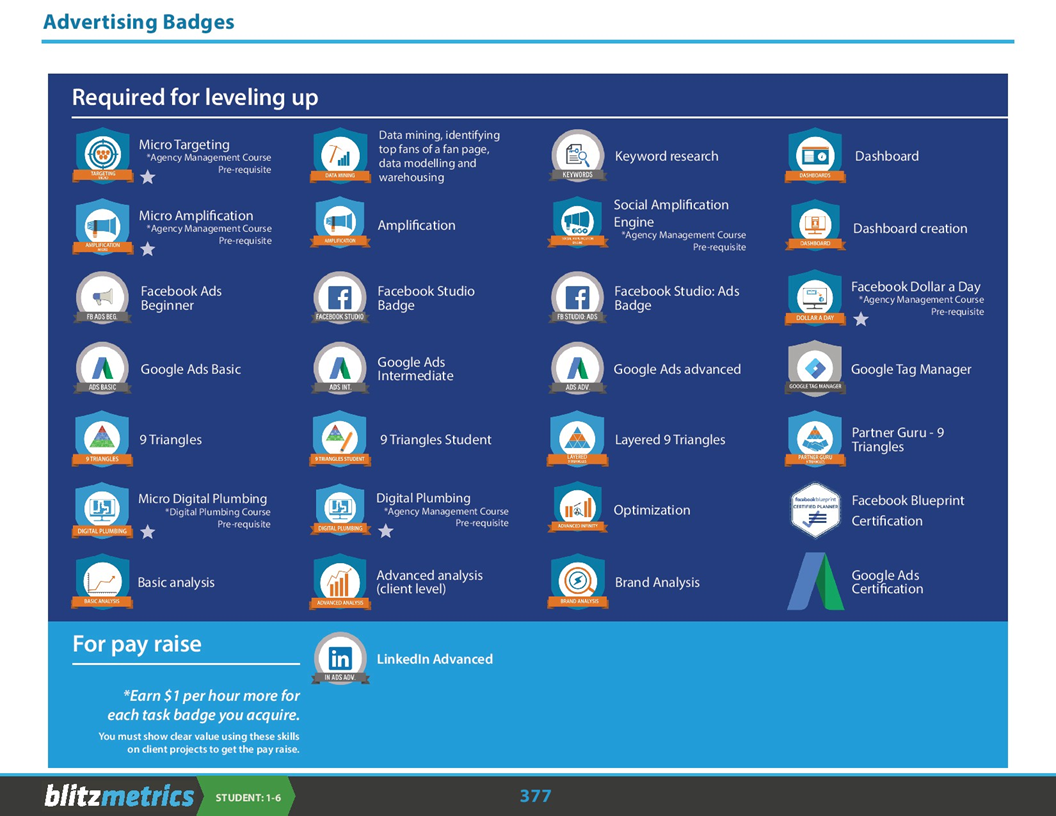 Advertising Badges | BlitzMetrics