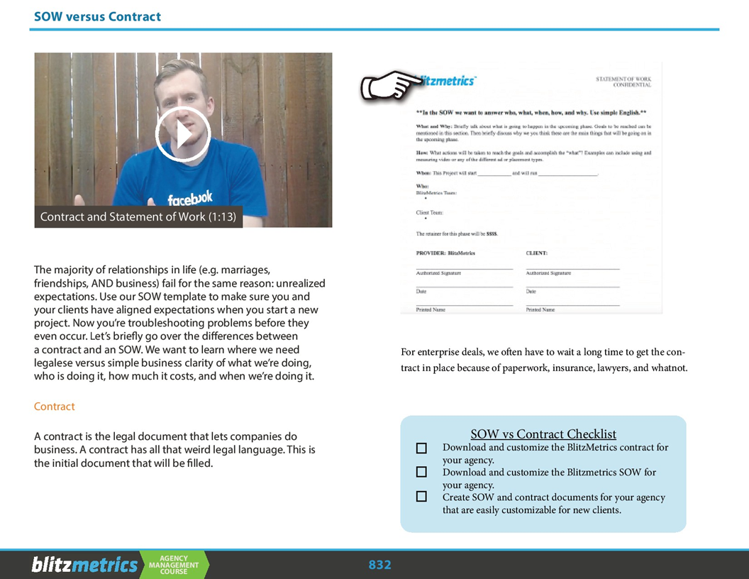 SOW Versus Contract | BlitzMetrics