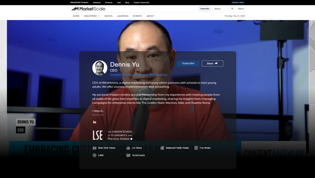 Want a MarketScale Contributor Account? Here's How We've Helped Our Clients Establish Powerful ...