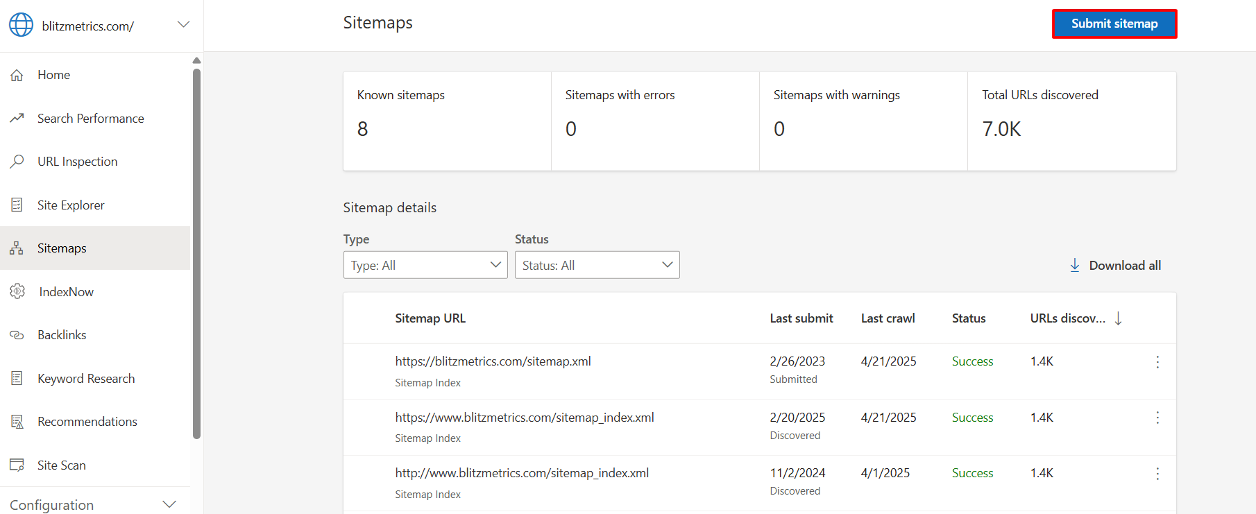 How We Integrate Bing Webmaster Tools for Our Clients—and How You Can, Too | BlitzMetrics