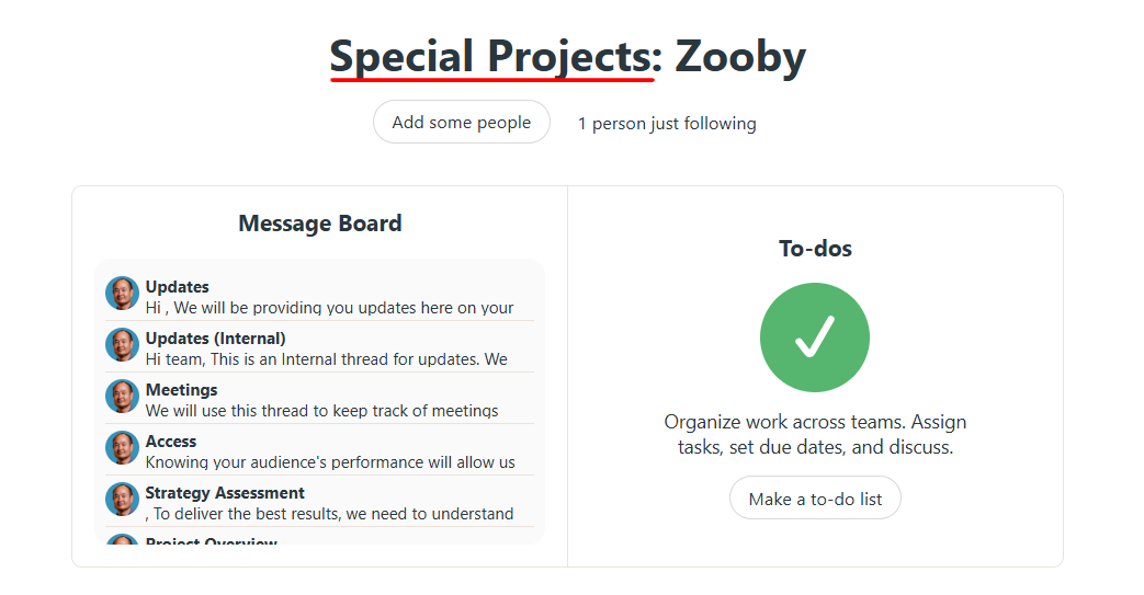 Naming Projects and Threads in Basecamp | BlitzMetrics